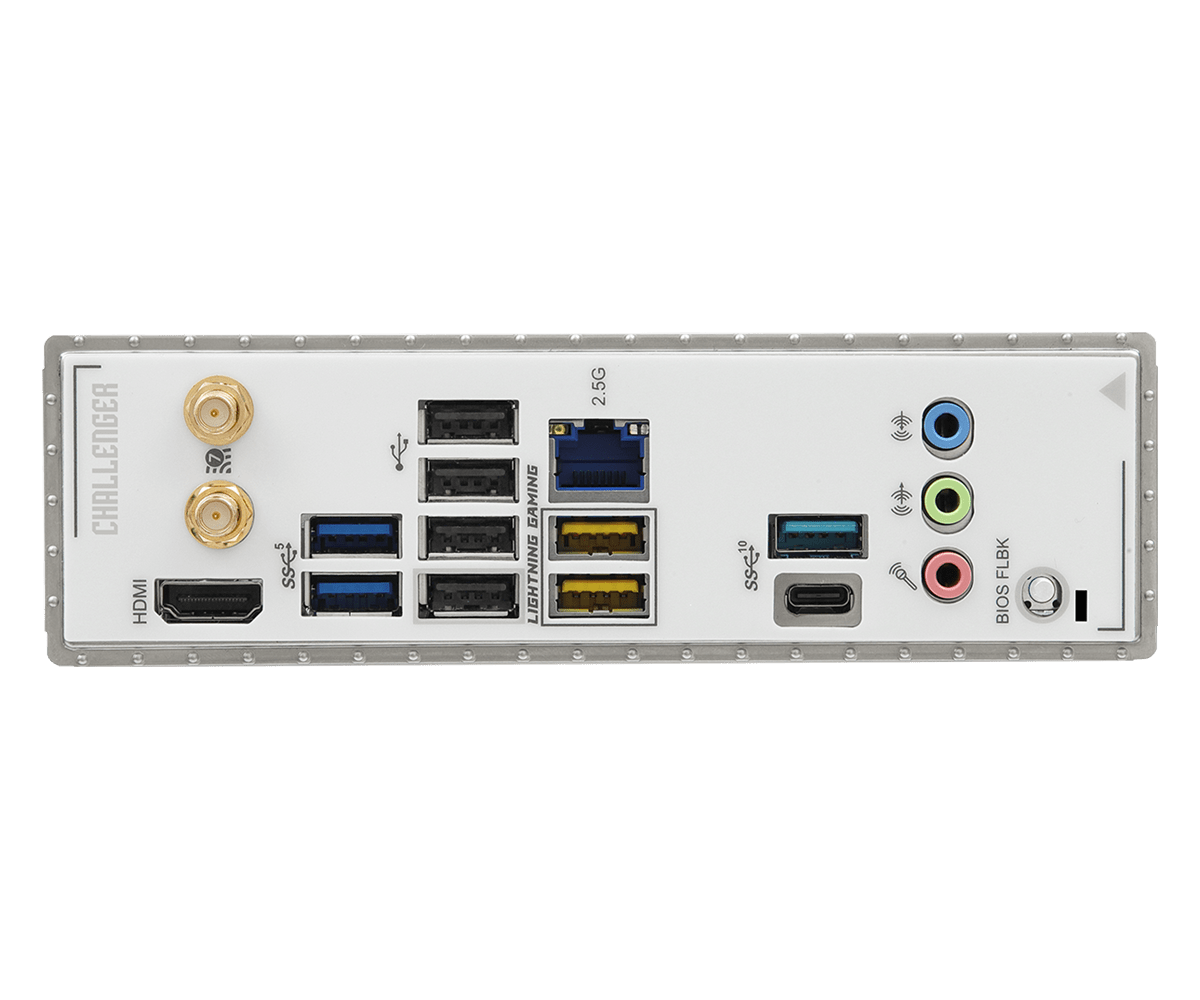 ASRock > B850 Challenger WiFi White